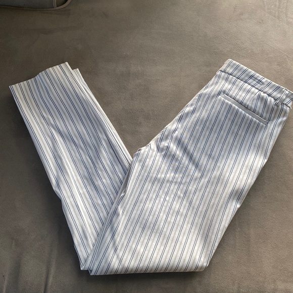Pants & Jumpsuits | Womens Dallas Pin Stripe Work Pants Straight Legged ...